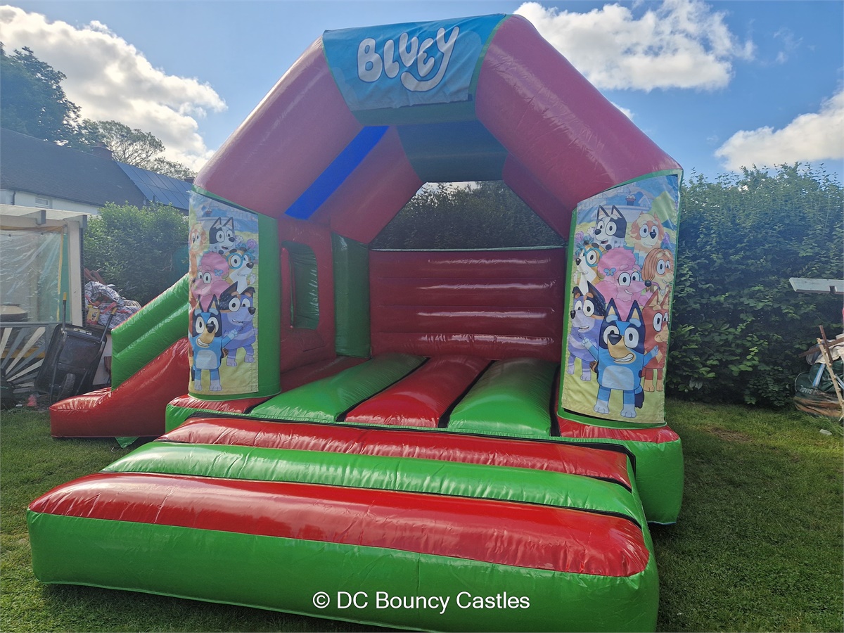 Bluey Bouncy Castle Combi 17x15 - Bouncy Castles, Inflatables and ...