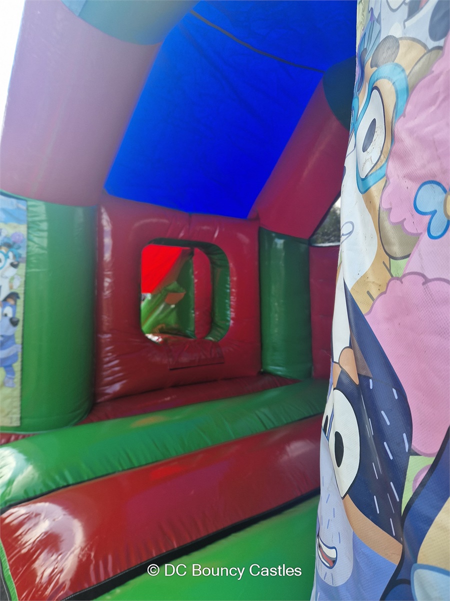 Bluey Bouncy Castle Combi 17x15 - Bouncy Castles, Inflatables and ...